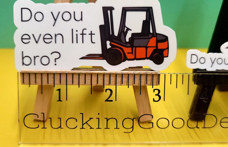 Do You Even Lift Bro Vinyl Laminated Sticker Set (1 or 2) Warehouse ...