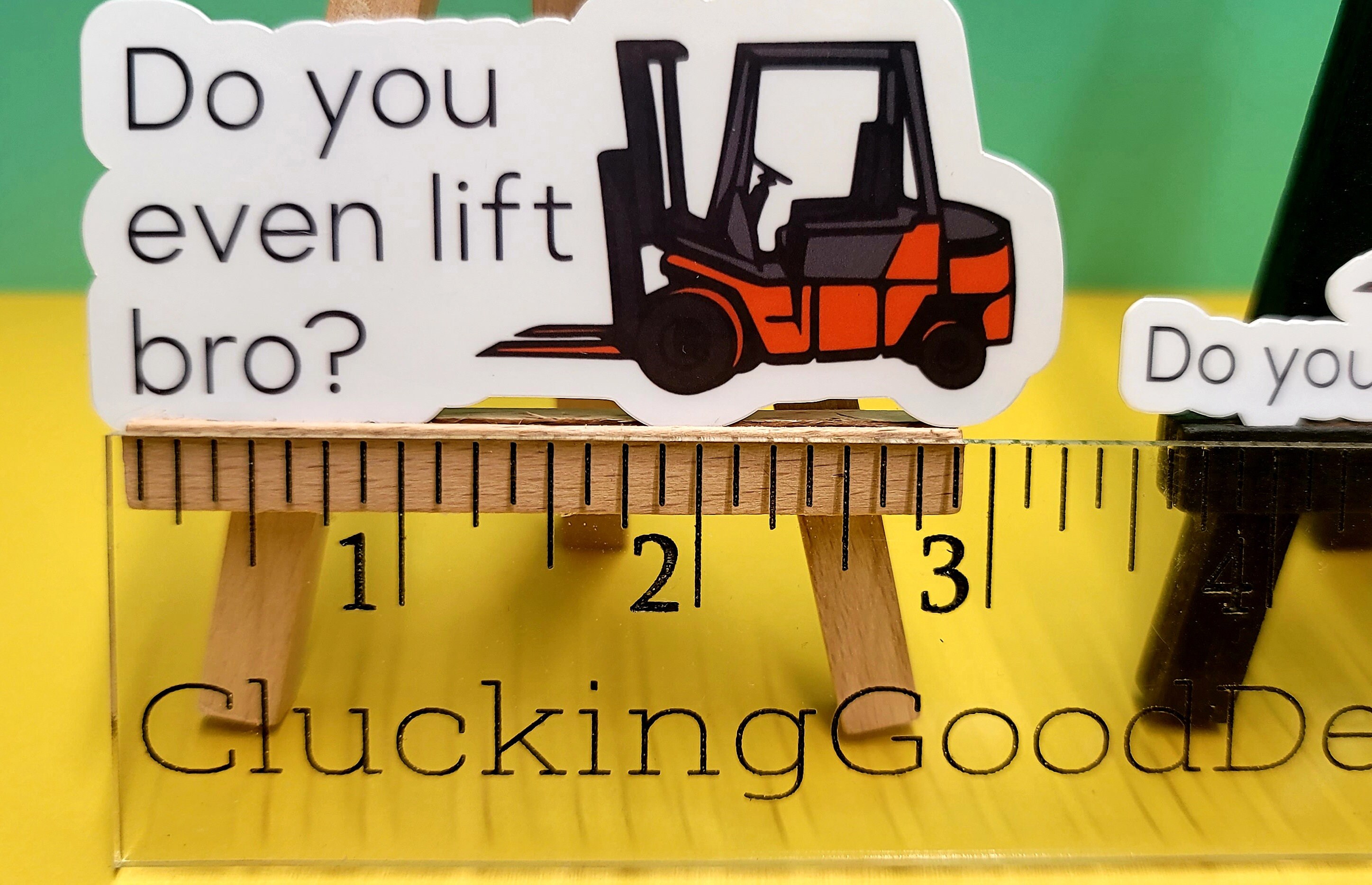 Do You Even Lift Bro Vinyl Laminated Sticker Set (1 or 2) Warehouse ...