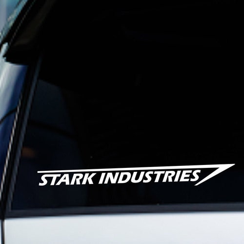 STARK INDUSTRIES DECAL Iron Man Decal Decal for Cars - Etsy