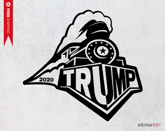 Trump train decal | Etsy
