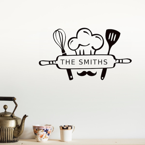 Kitchen Wall Decal - Etsy