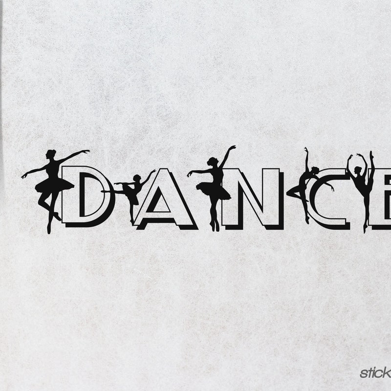 Dance Wall Decal - Etsy