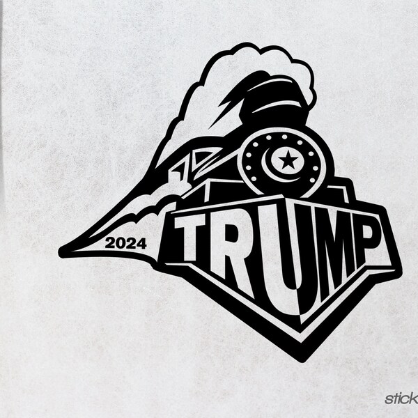 Trump Window Decal - Etsy