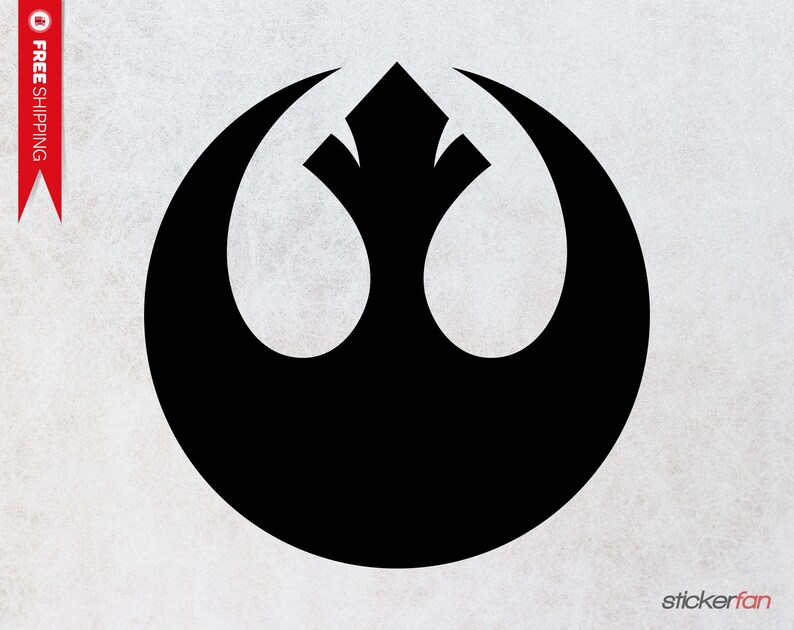 Rebel Alliance Decal Star Wars Vinyl Decals Stickers - Etsy
