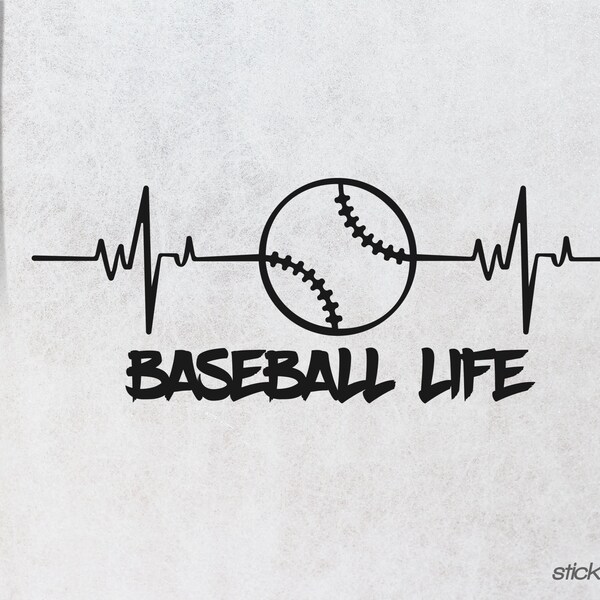 Baseball Wall Decal - Etsy