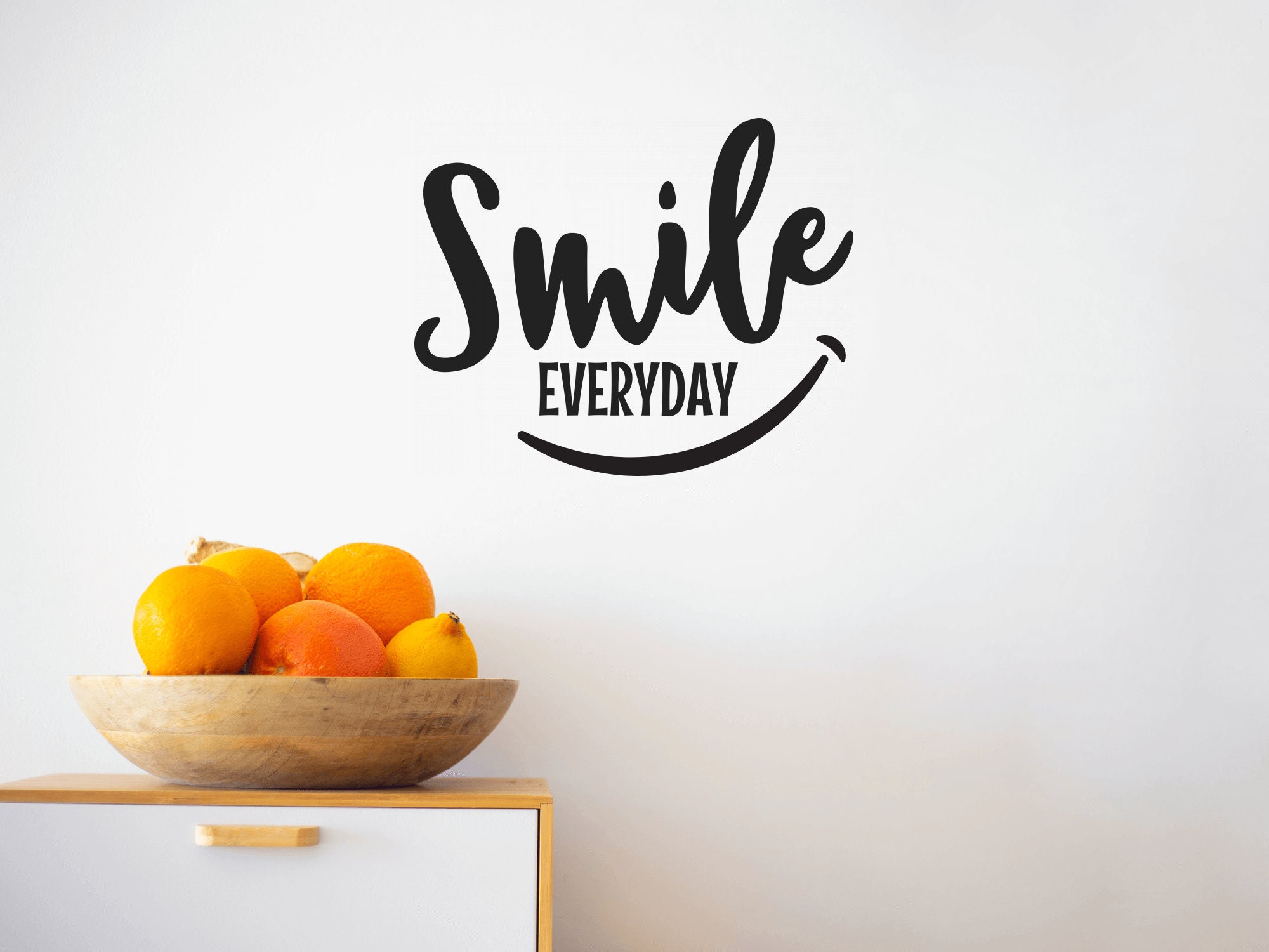 Smile Everyday Dental Office Decal Indoor Receptionist Wall | Etsy