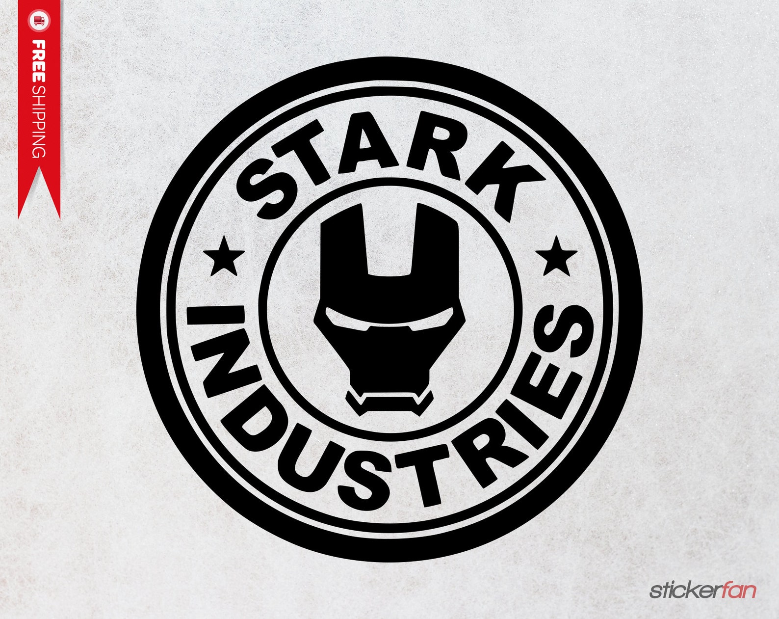 Stark Industries Decal Iron Man Tony Stark Vinyl Decals | Etsy