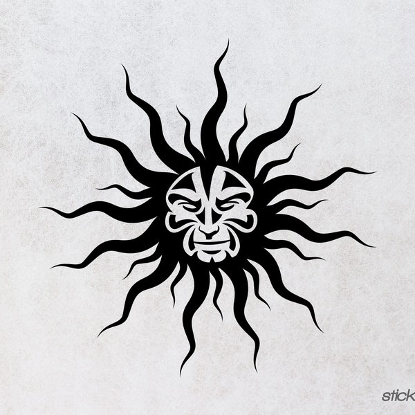 Tribal Sun - Etsy