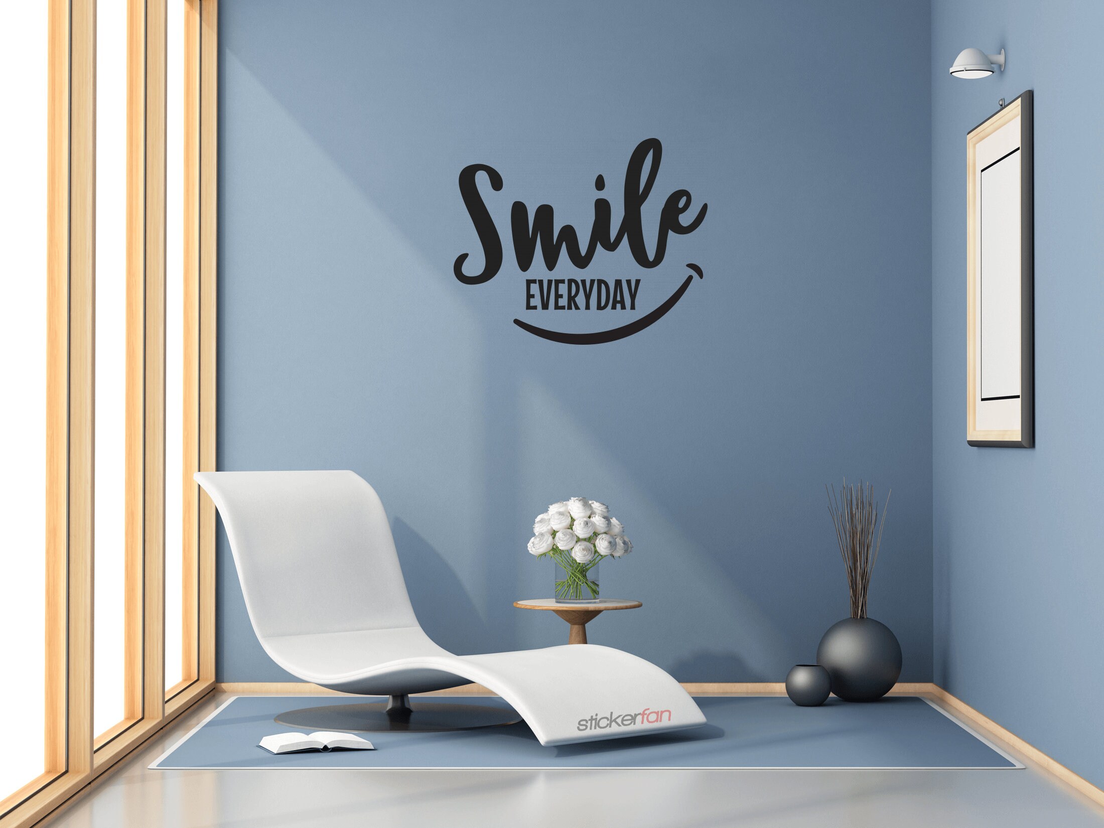 Smile Everyday Dental Office Decal Indoor Receptionist Wall | Etsy