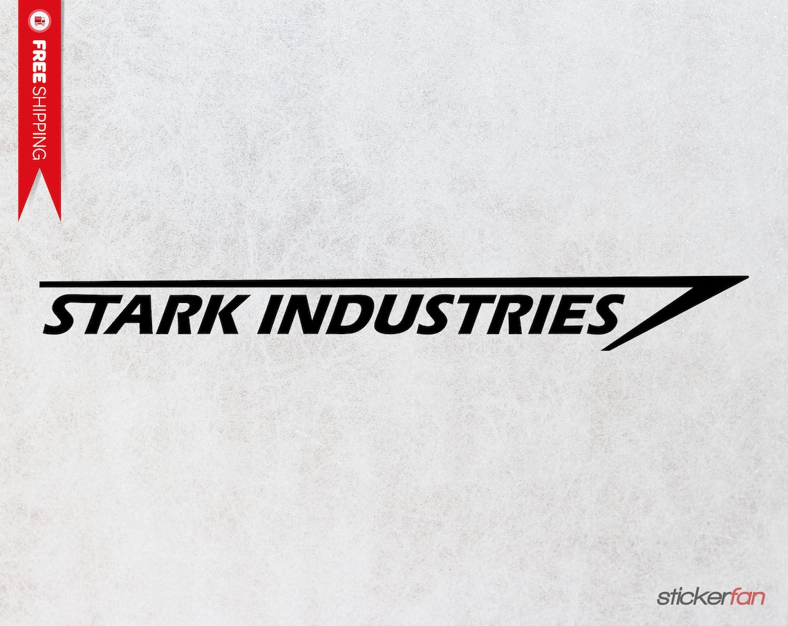 STARK INDUSTRIES DECAL Iron Man Decal Decal for Cars - Etsy