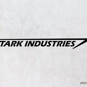 STARK INDUSTRIES DECAL Iron Man Decal Decal for Cars Vinyl Decal ...