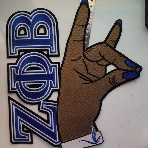 13 Zeta Phi Beta Hand Sign Patch excluded From the Buy - Etsy