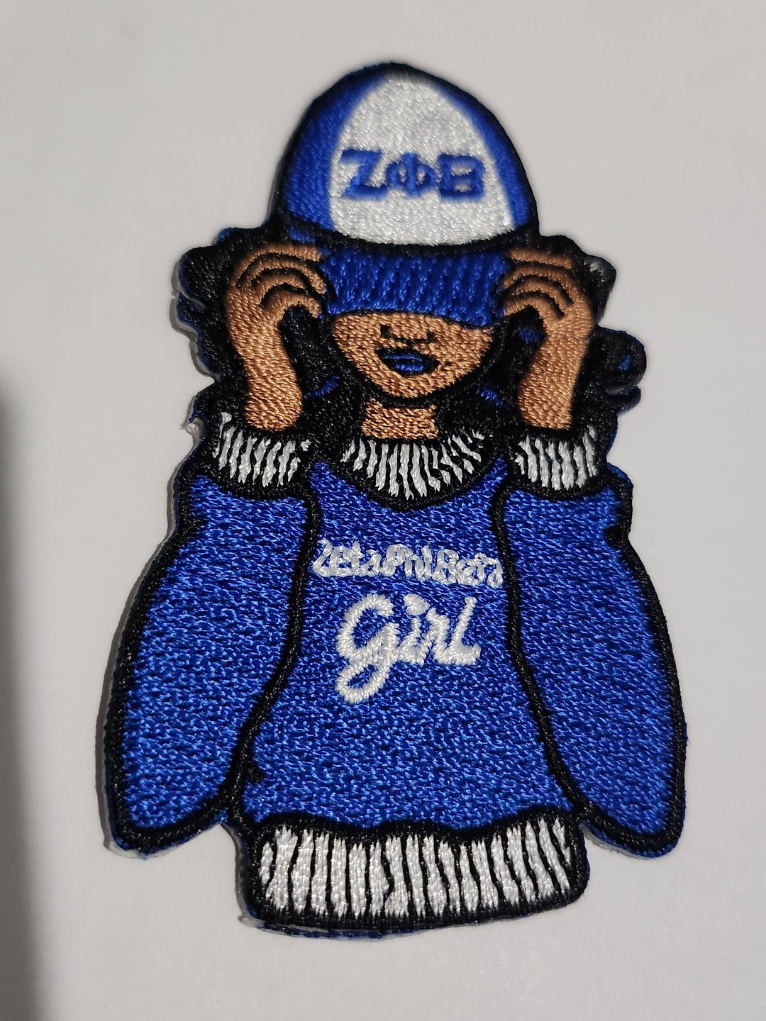 3" Zeta Phi Beta Hat Lady (buy Any 2 Patches @11.99 Each and Get 1 Free; Message Us Your Free ...