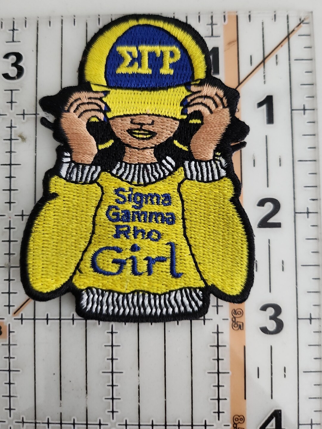 Sigma Gamma Rho Hat Lady (buy Any 2 Patches @11.99 Each and Get 1 Free ...