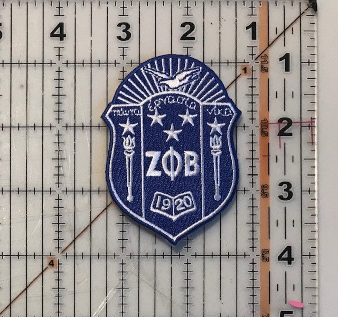 2 Patch Set 3" ZPB Crest (blue With White Lettering) (excluded From the ...