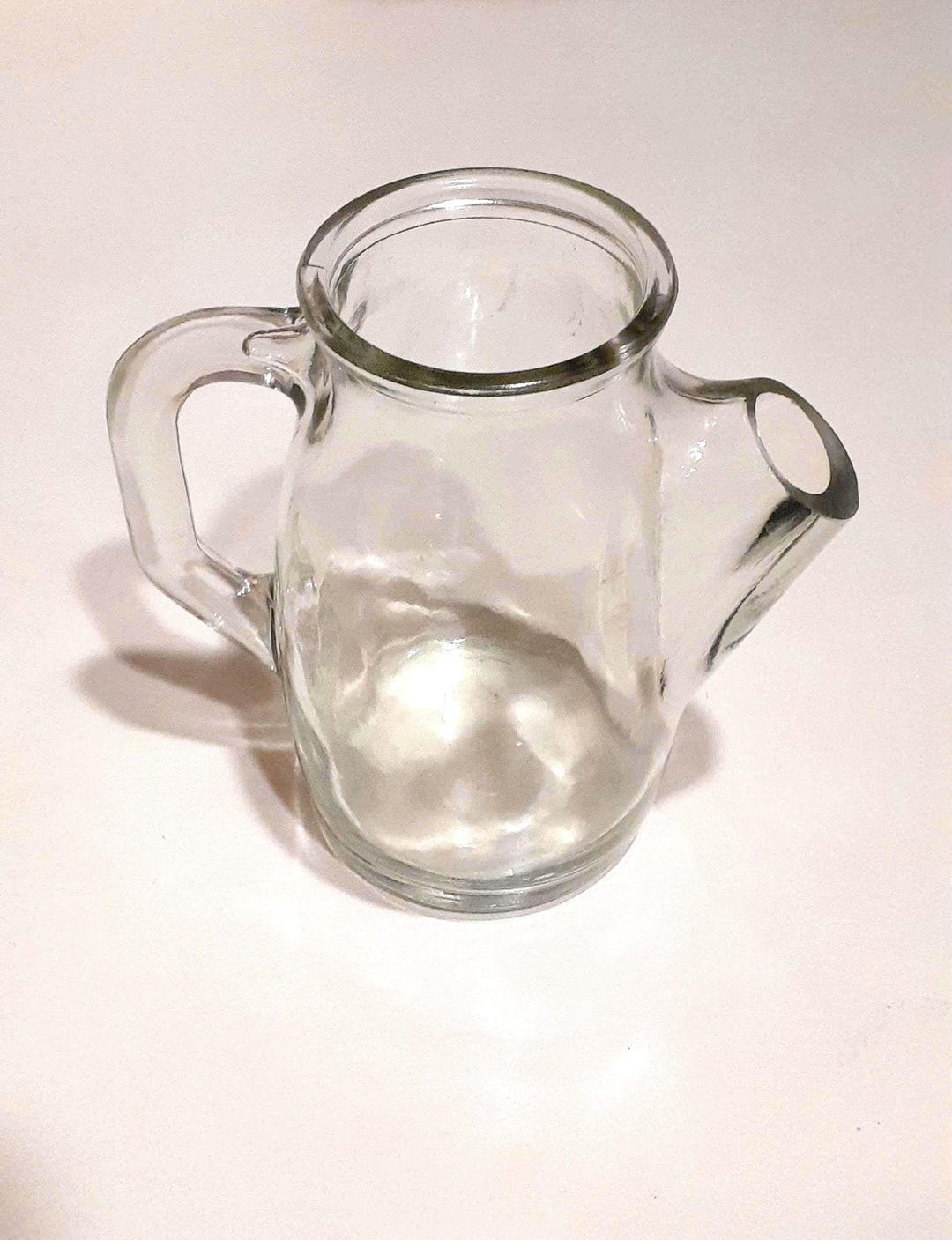 Westmoreland Glass Water Pitcher/peanut Dispenser/glass Carafe ...