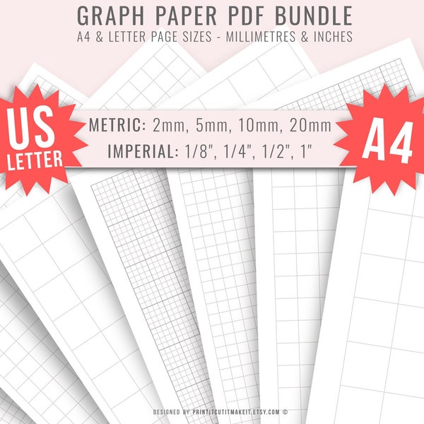 Graph Paper - Etsy