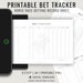 Printable Horse Racing Bet Tracker, Race Track Horse Betting Record ...