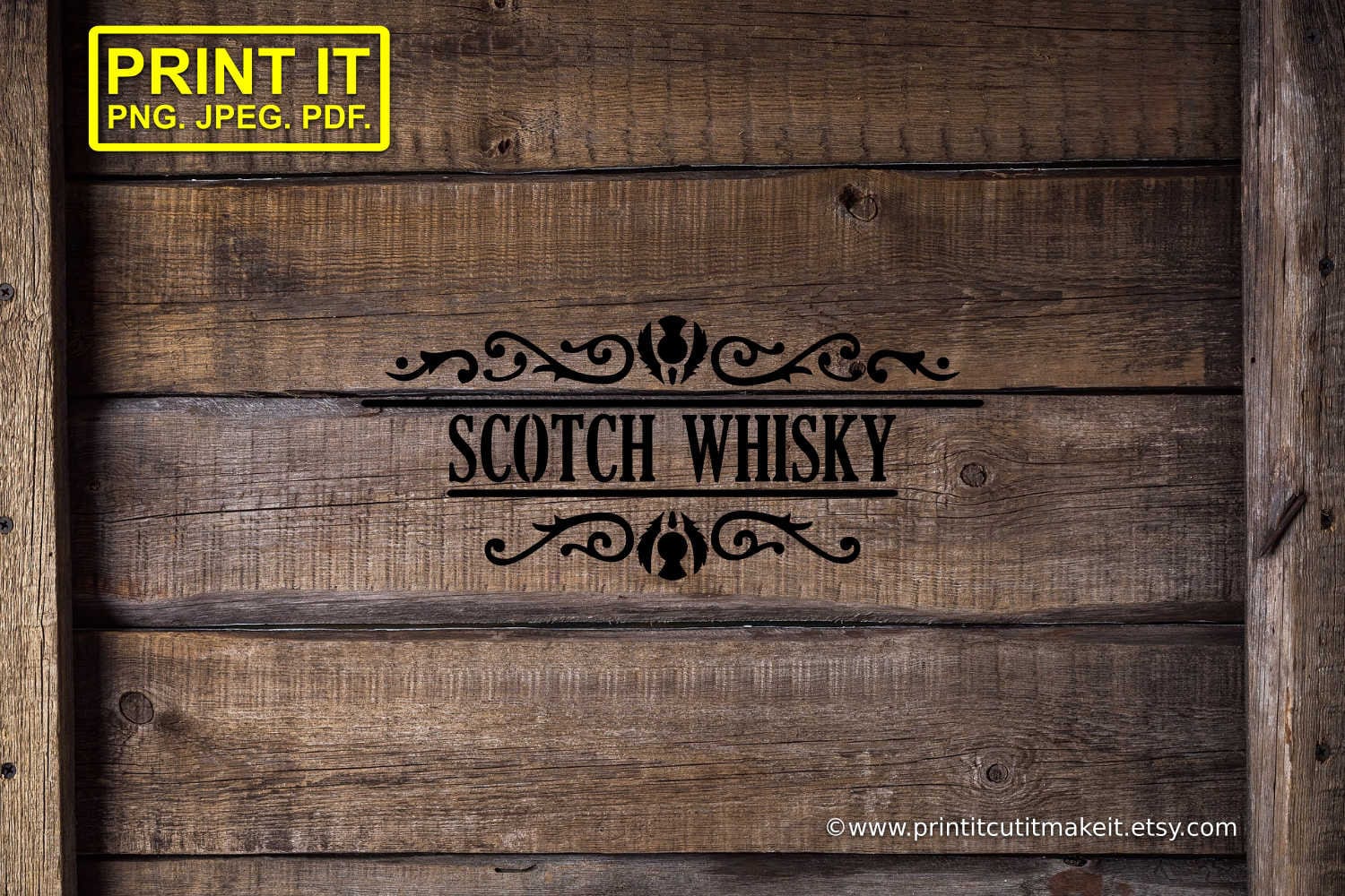 Scottish Scotch Whisky Sign SVG DXF Png Jpeg Pdf Vintage - Etsy UK