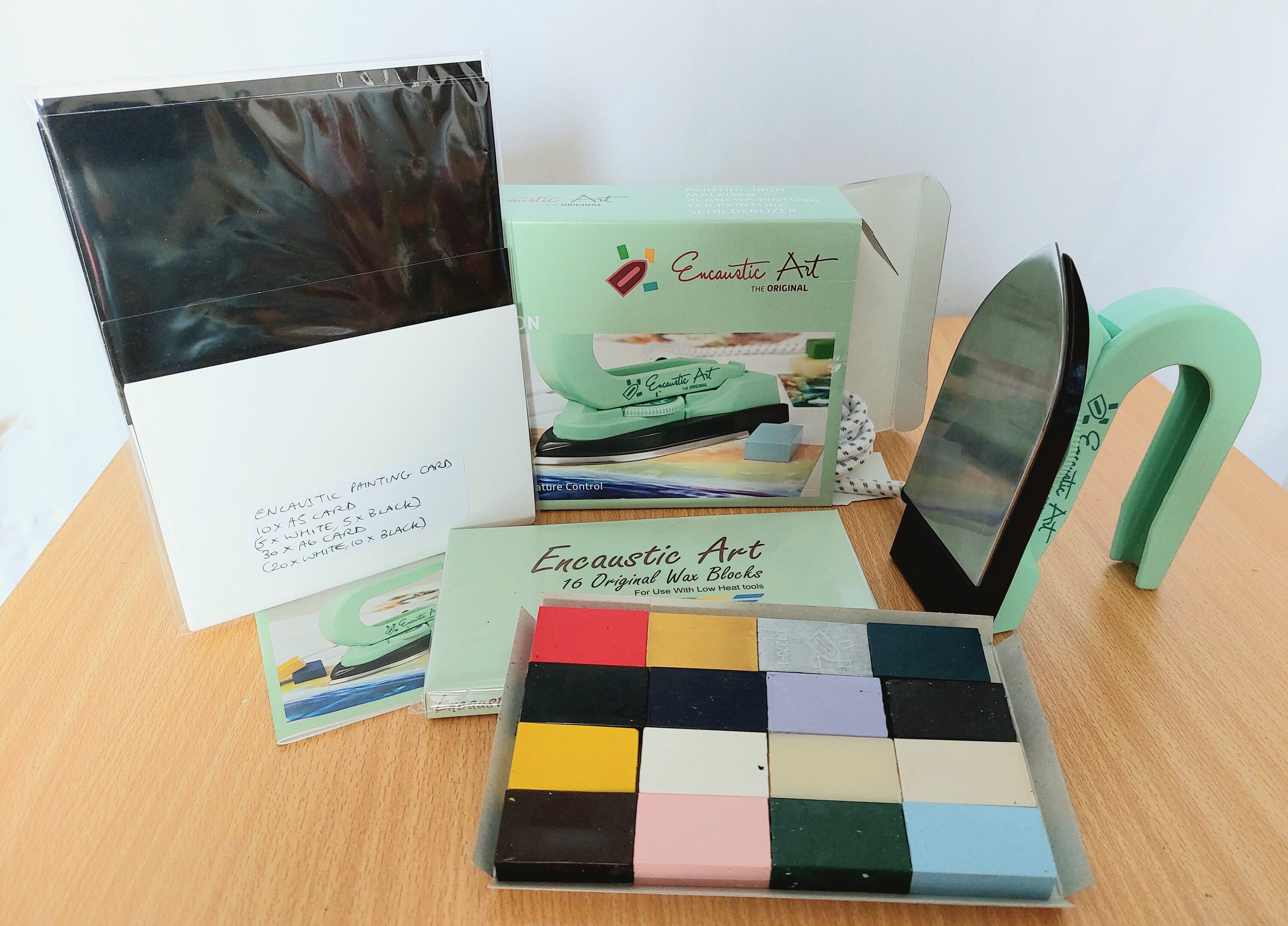 Encaustic Wax Art 'painting With an Iron' Starter Kit - Molten ...