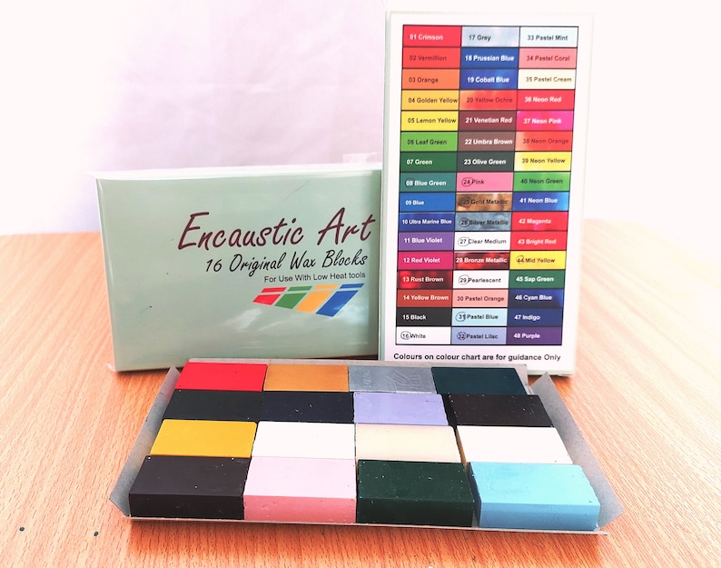 Encaustic Wax Art 'painting With an Iron' Starter Kit - Molten ...