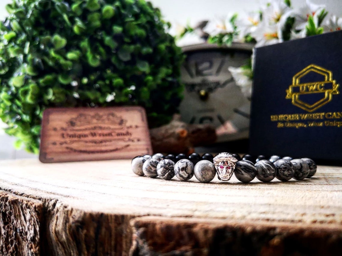 Wolverine Bracelet, Wolf Bracelet for Men, Comicon Bracelet, X-men ...