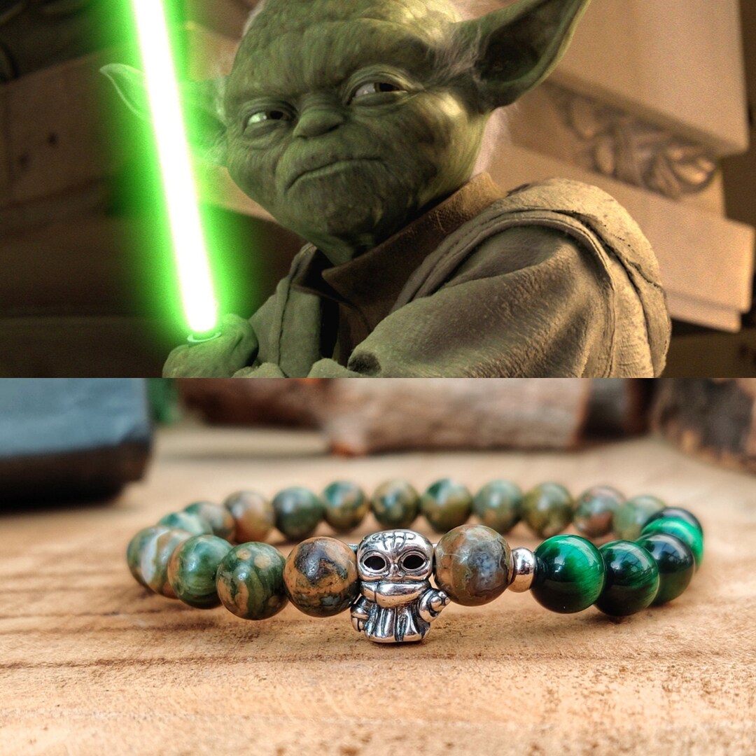 Yoda Star Wars Bracelet, Star Wars Bracelet, Star Wars Gift, Star Wars ...