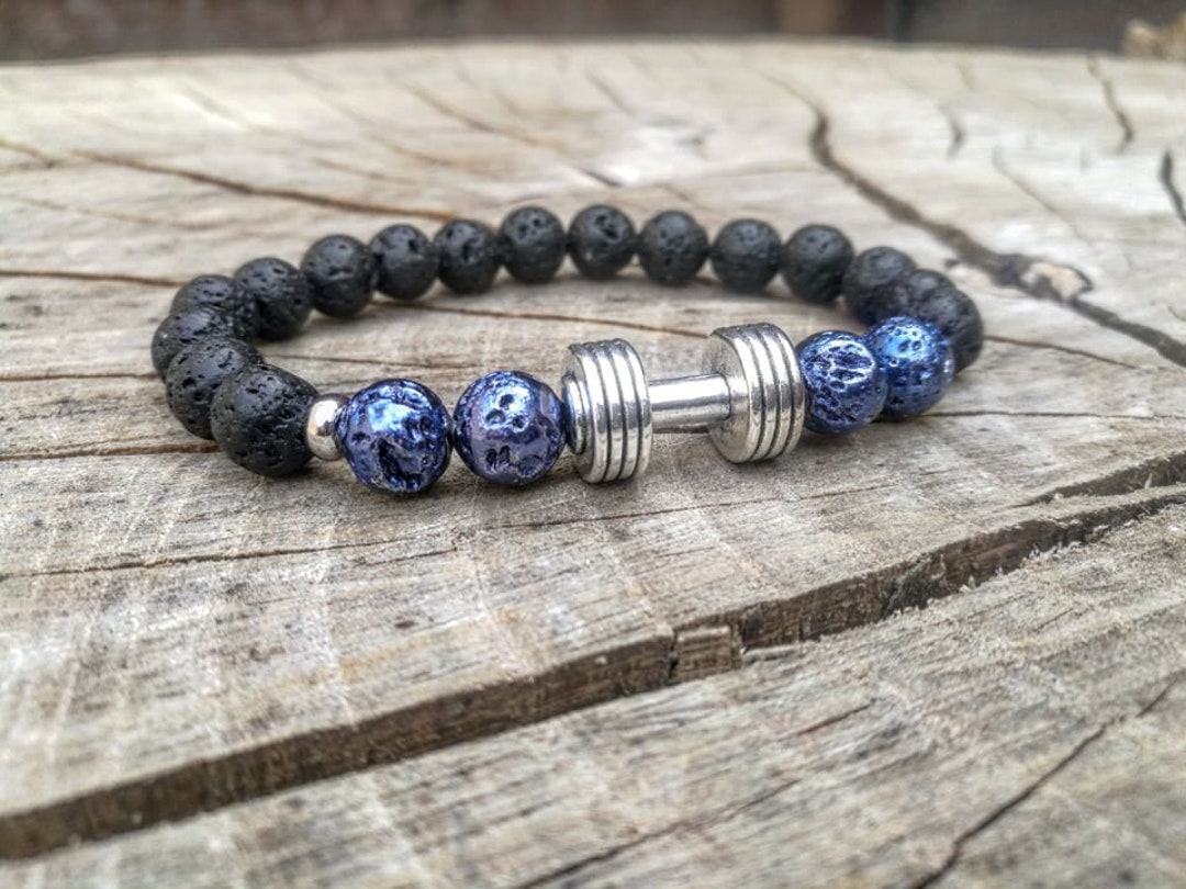 Fitness Bracelet, Gym Bracelet, Fit Bracelet, Dumbbell Bracelet, Men ...