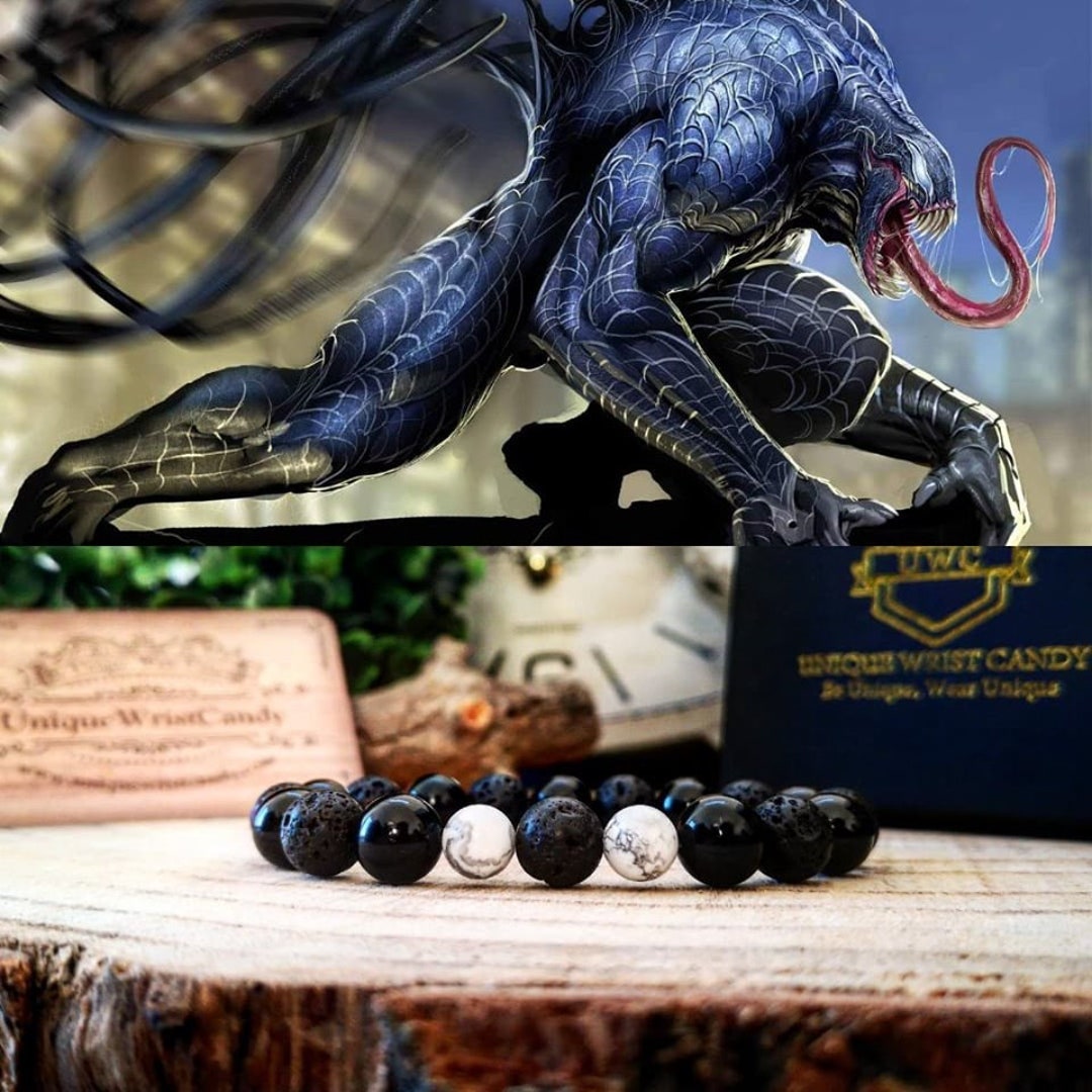Ultimate Venom Bracelet, Marvel Bracelet, Bracelet for Men, Gift for ...