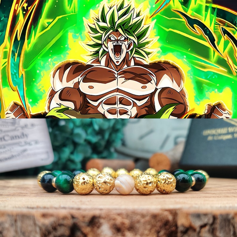 Dragonball Z Broly Super Saiyan Bracelet, Legendary Saiyan Bracelet ...