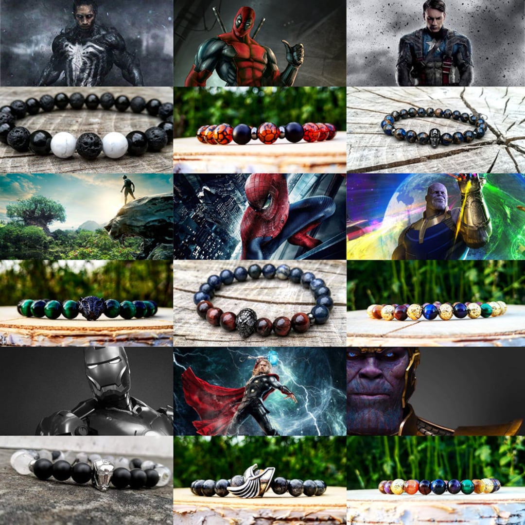Different Marvel Comics Bracelets, Marvel, Marvel Bracelets, Marvel ...