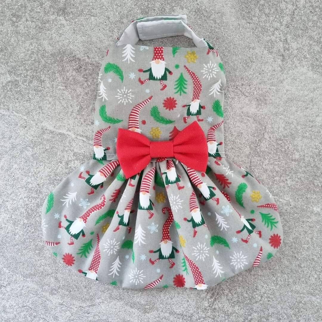 Pretty Little Paws - Handmade Christmas Dog Dress- Gonk Clothing ...