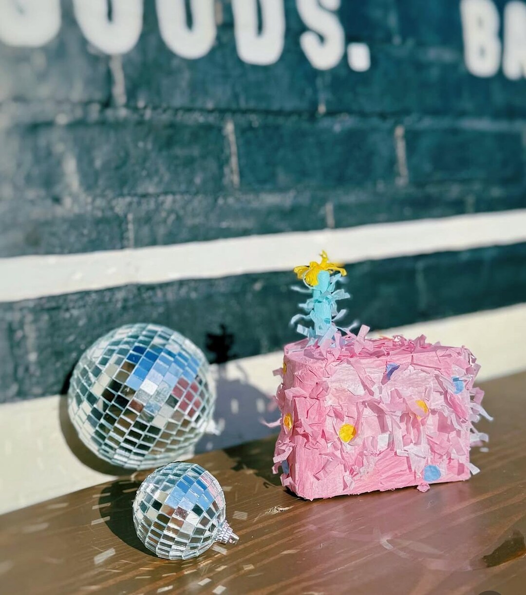 Mini Birthday Piñatas - Cake Slice, Birthday Cake, Fiesta Donkey, Emoji ...