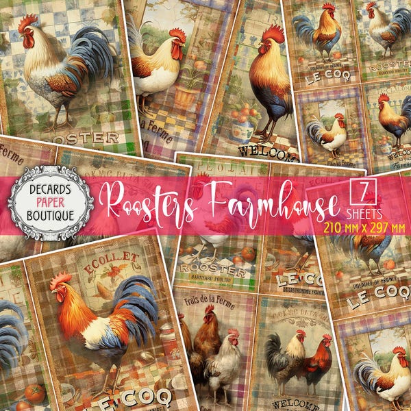 Decoupage Papers - Etsy