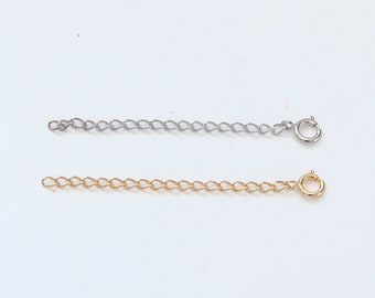 White Gold Extender - Etsy