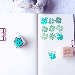 Four-leaf Clover, Good Luck, Stamp for Labels, Stamp Decorations, for ...
