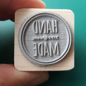 Handmade Stamp: Laser Cut Stamp,stamp for Tags, Rubber Stamp, Packaging ...