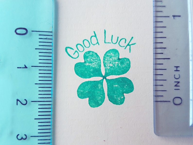 Four-leaf Clover, Good Luck, Stamp for Labels, Stamp Decorations, for ...