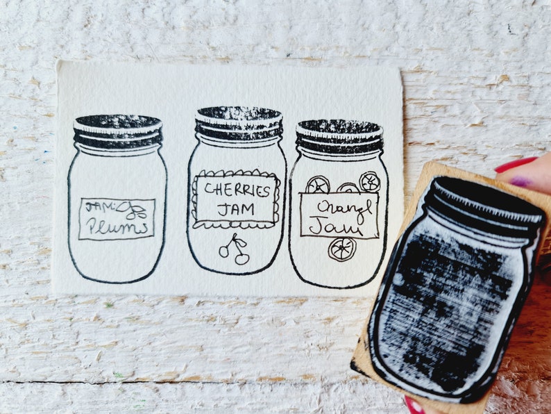 Firefly Stamp Kit and Jar Jam Jar Firefly Stamps With Light - Etsy