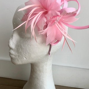 Light Pink, Blush Pink, Baby Pink, Fascinator, Fascinators, Hat ...