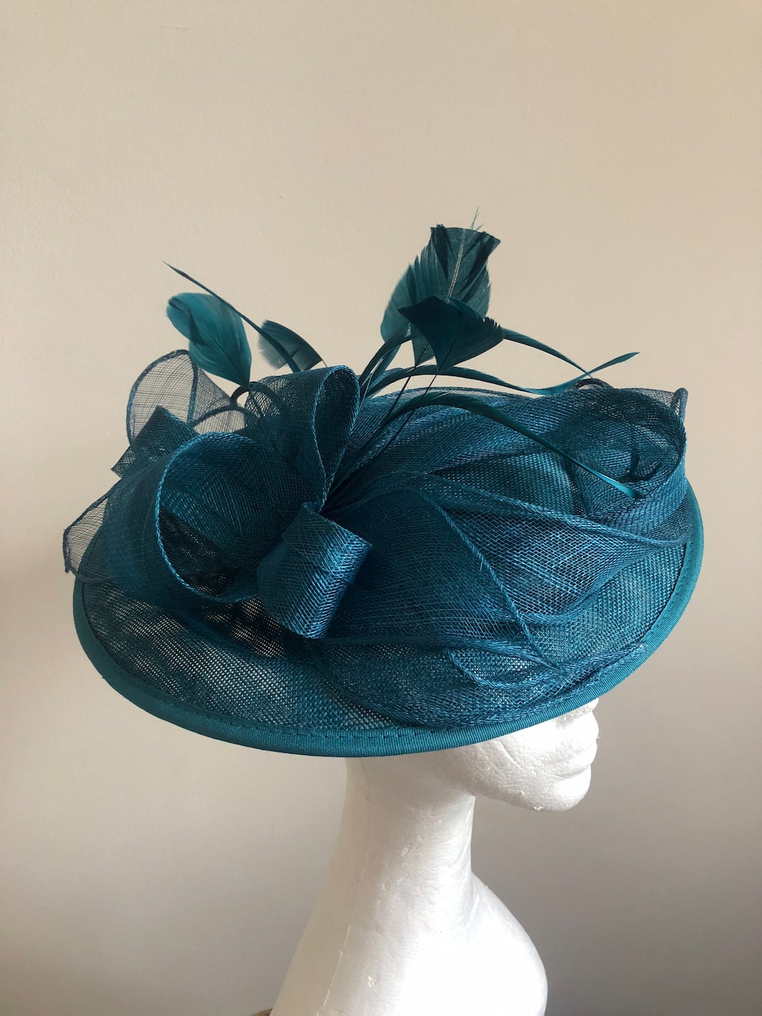 Teal Fascinator, Turquoise Fascinator, Green Fascinator, Fascinators ...