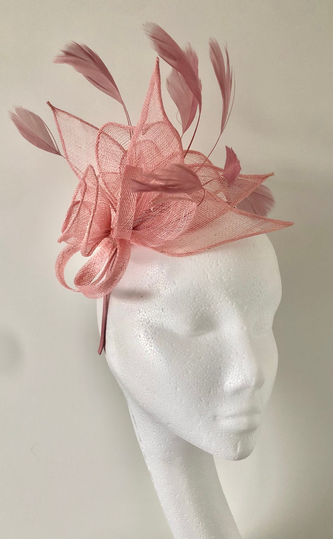 Pink, Light Pink, Baby Pink, Blush, Blush Pink, Fascinator, Hat ...