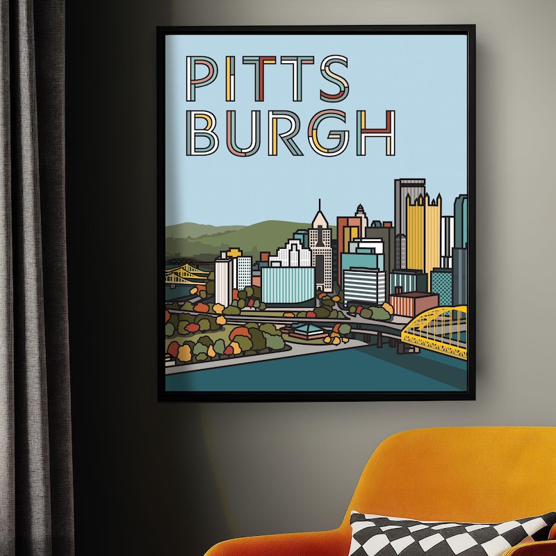 Pittsburgh Art - Etsy