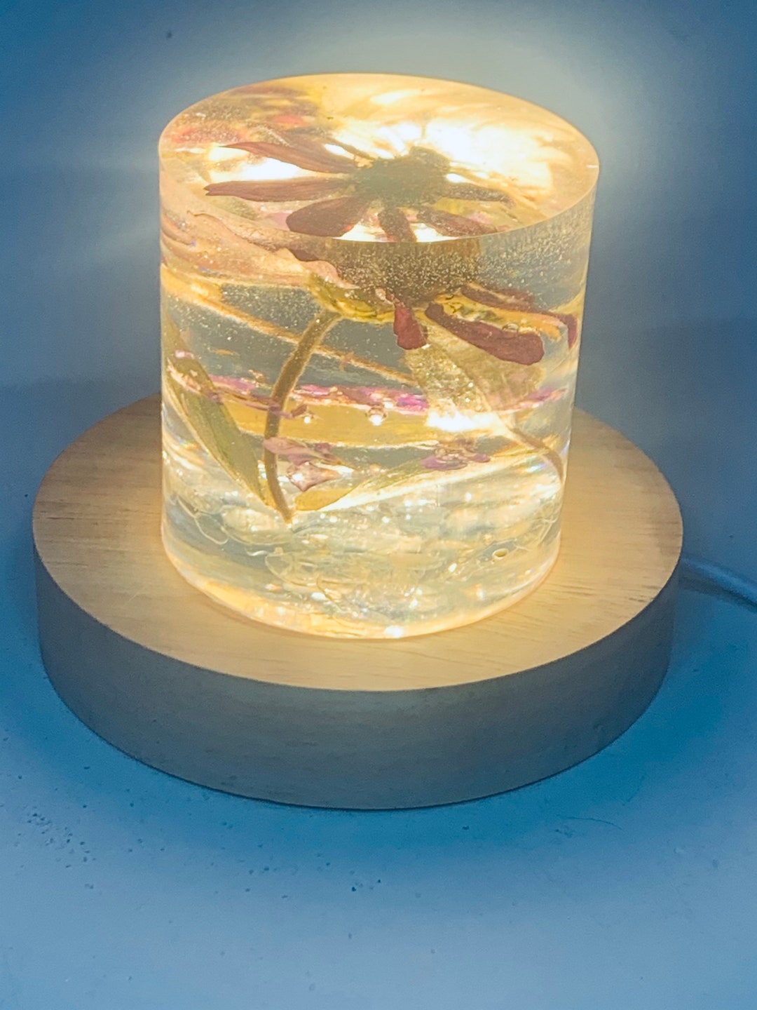 Everlasting Flower Garden With Light up Stand - Etsy