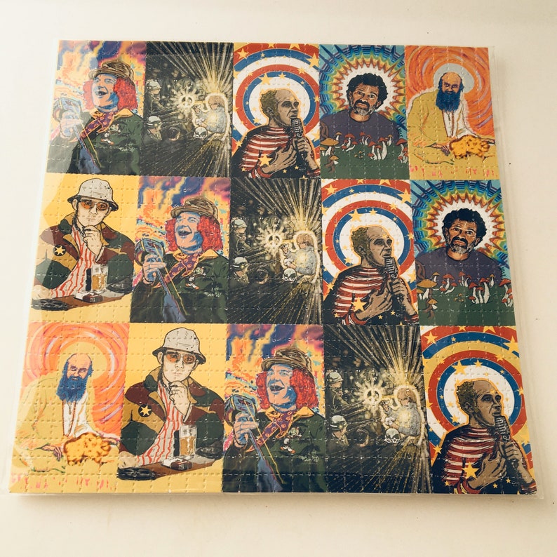 Blotter Art/zane Kesey/3 Assorted - Etsy