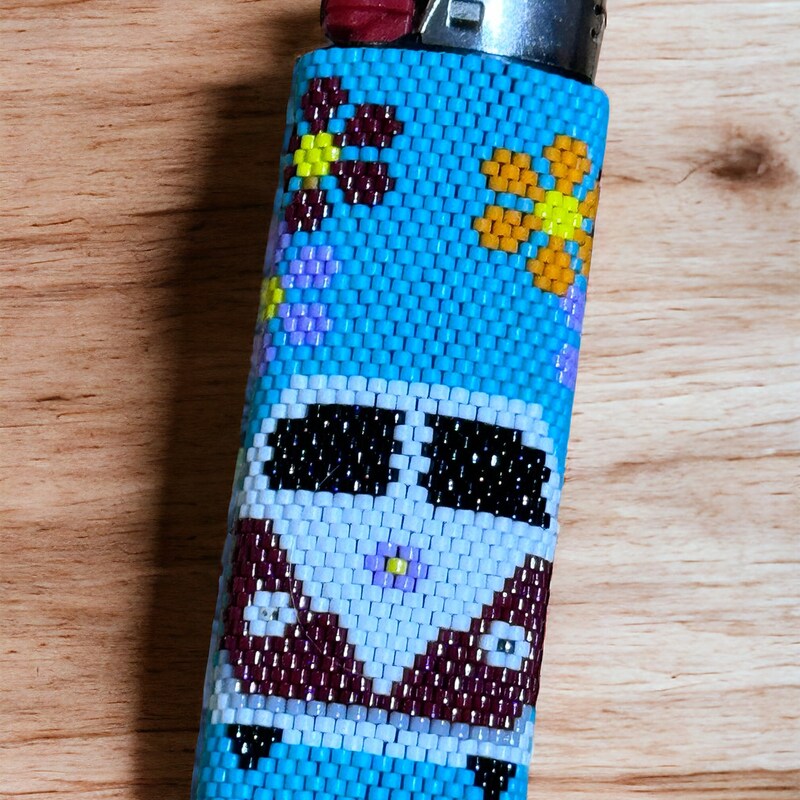 Beaded Lighter Case - Etsy