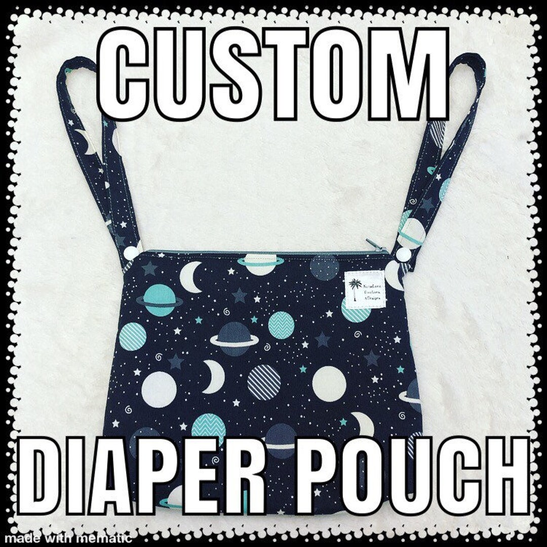 Custom - Diaper - Pouch - Baby Carrier - Bag - Wristlet - Purse ...