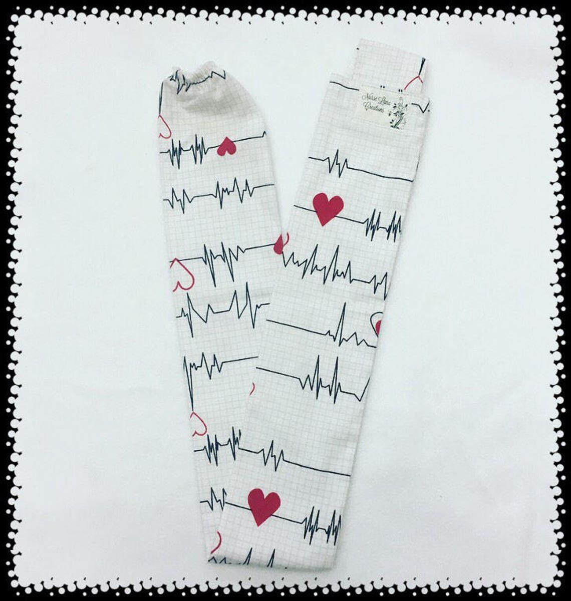 Heartbeat Emergency Vehicles EKG Stethoscope Cover Sock | Etsy