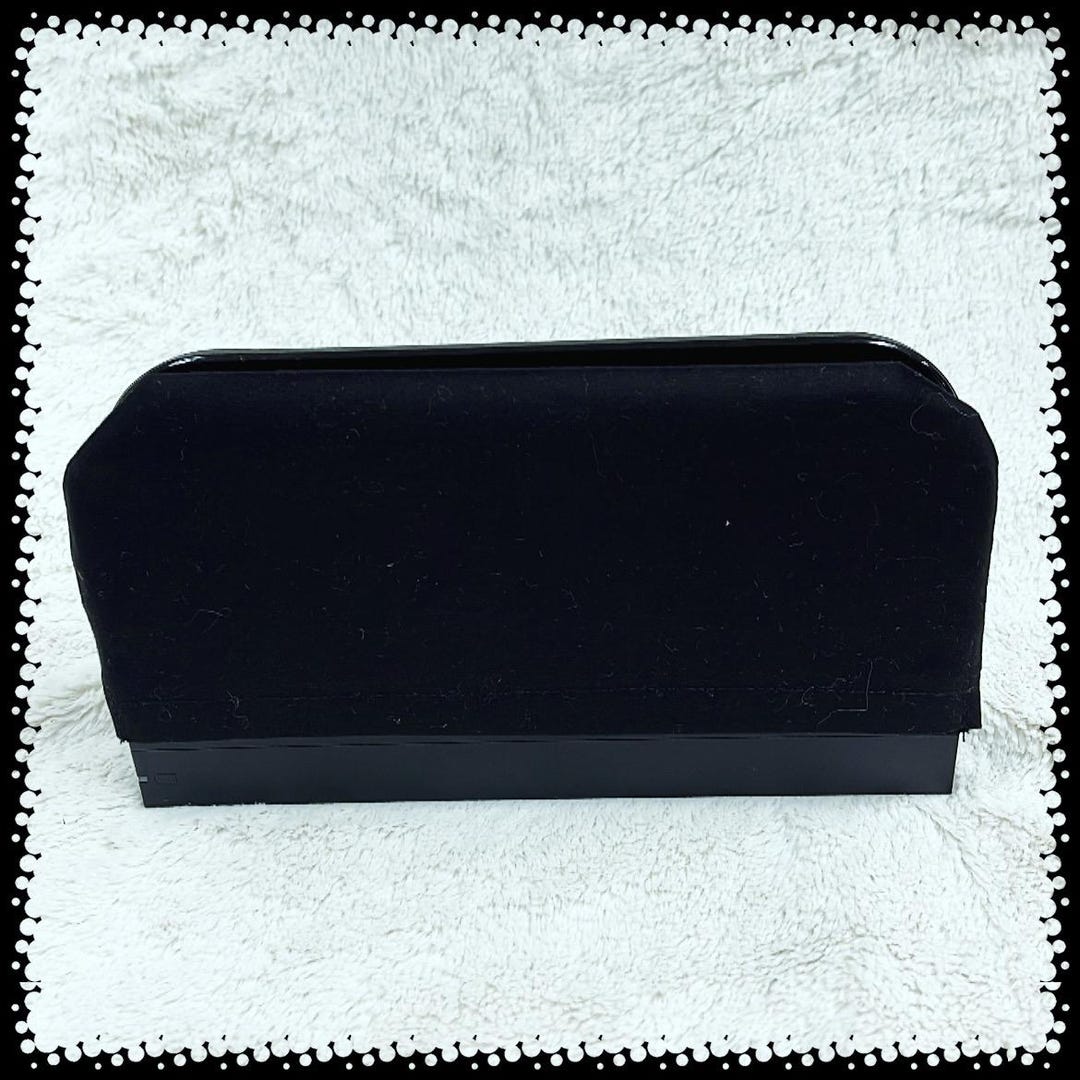Nintendo Switch 2 Dock Cover: Black Cotton Cozy - Protective Dock Sock ...