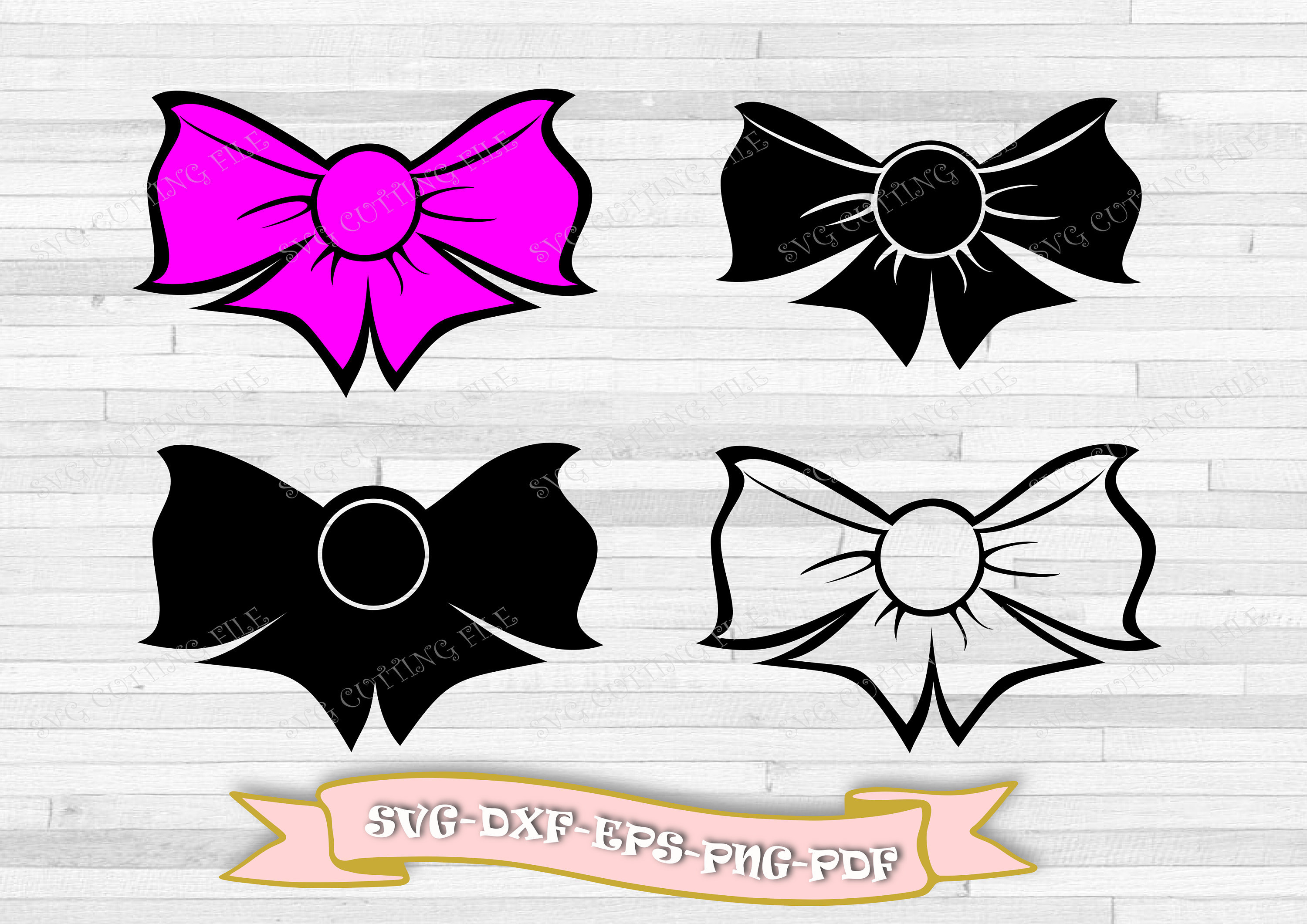 Fiocco svg, arco outline svg, sagoma fiocco con nastro svg, papillon ...